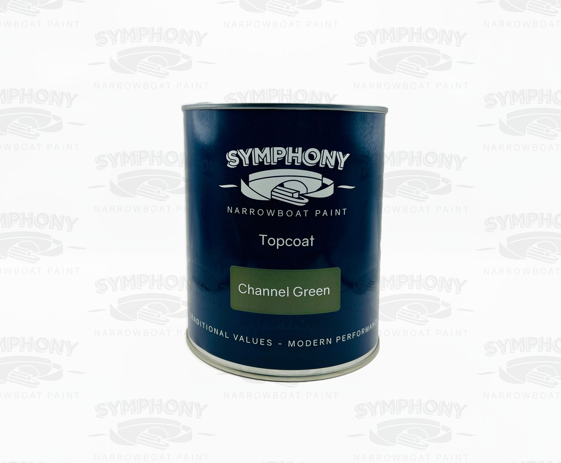 GLOSS - CHANNEL GREEN - Symphony Narrowboat Paint