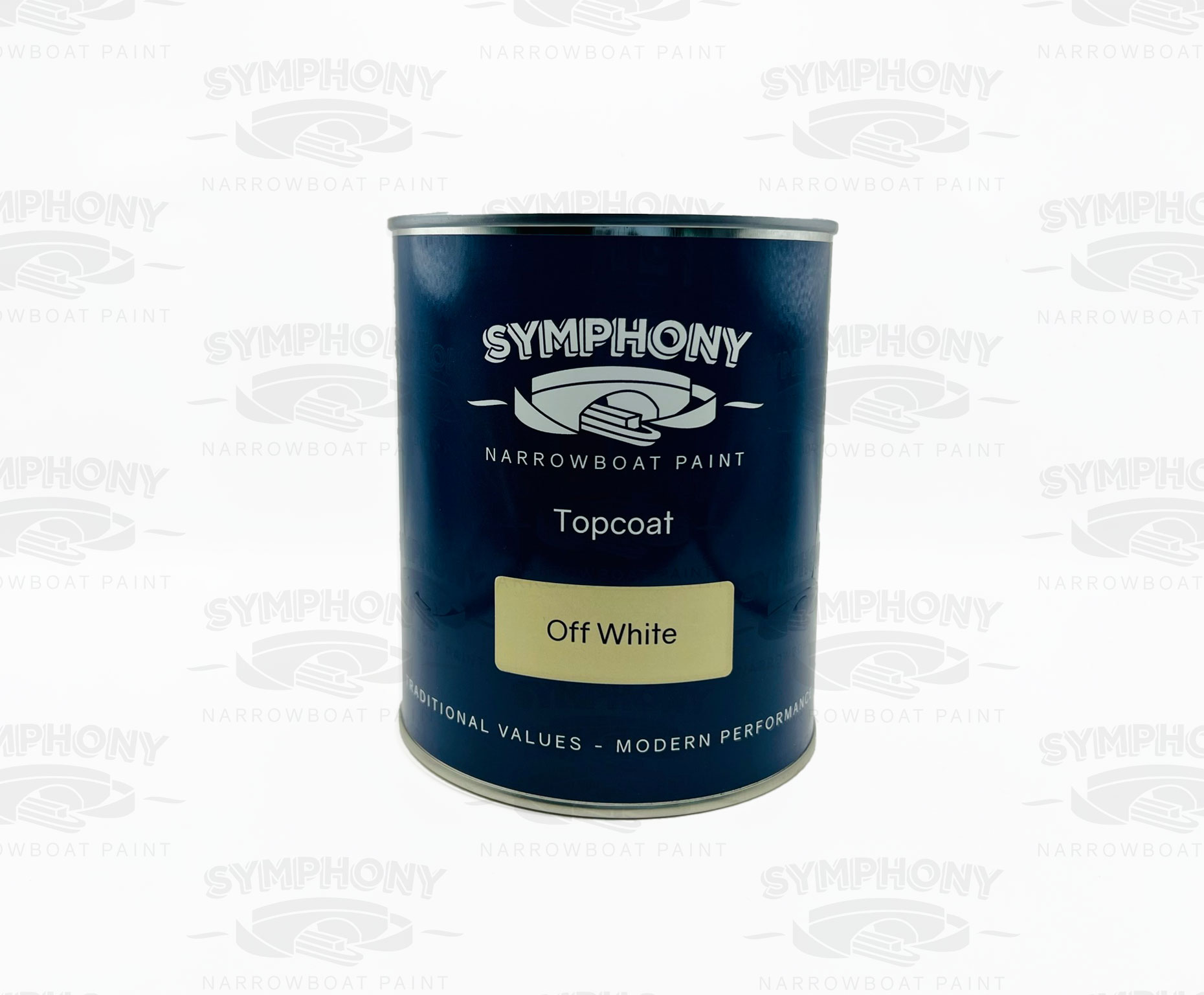 GLOSS - OFF WHITE - Symphony Narrowboat Paint