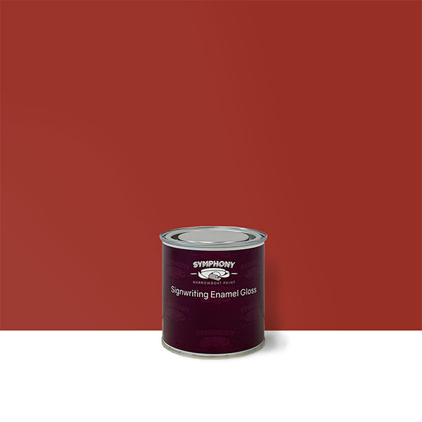 Signwriting Enamel Gloss - Ketchup - Symphony Narrowboat Paint